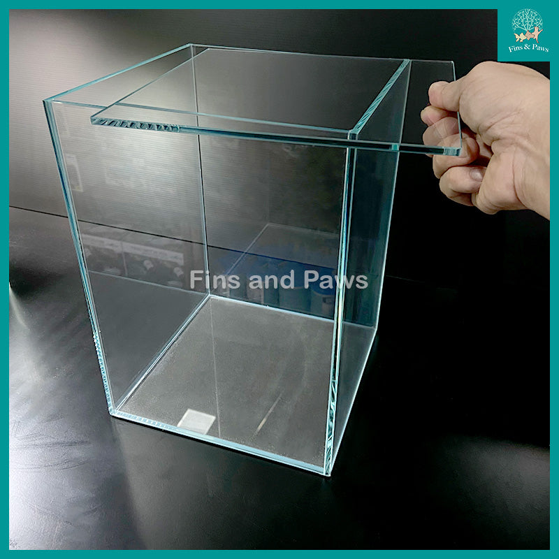 [Crystal] 22cm / 24cm Crystal Glass Tank with Removable Fully Covered ...